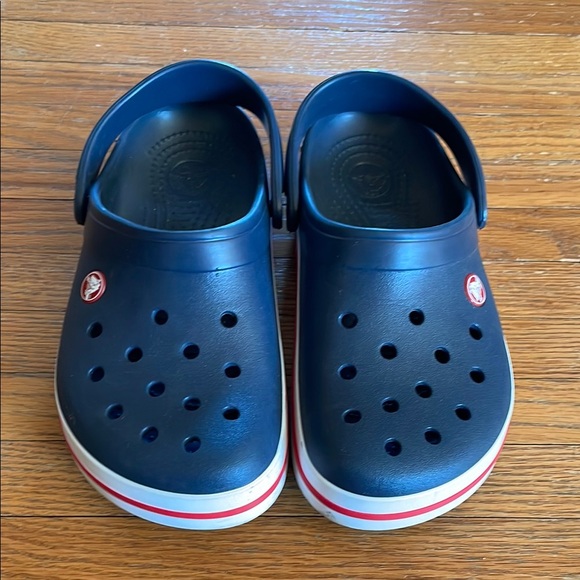 CROCS | Shoes | Crocs Blue And Red Water Shoes With Ventilation And ...
